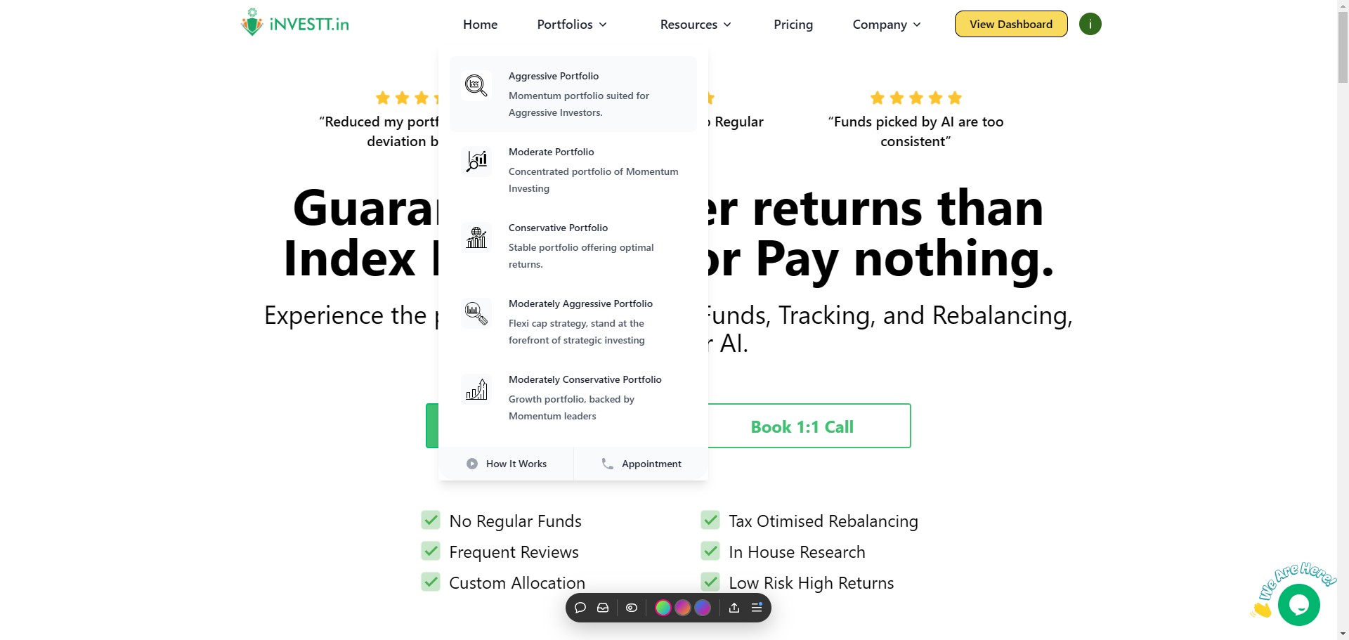 iNVESTT.in - Model Portfolios Guide
